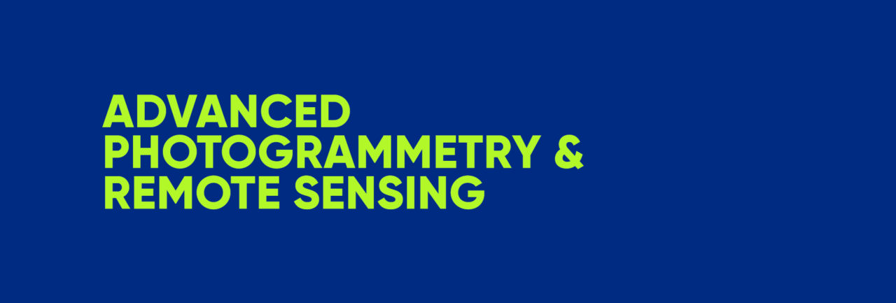 Advanced Photogrammetry & Remote Sensing | LiveTech GIS